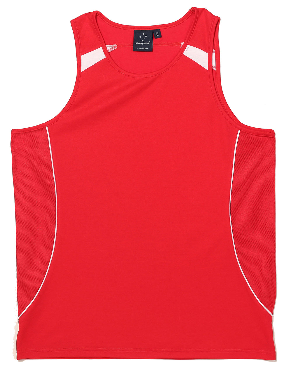 Winning Spirit Mens Truedry Fashion Singlet - SL53 – Canberra Workwear