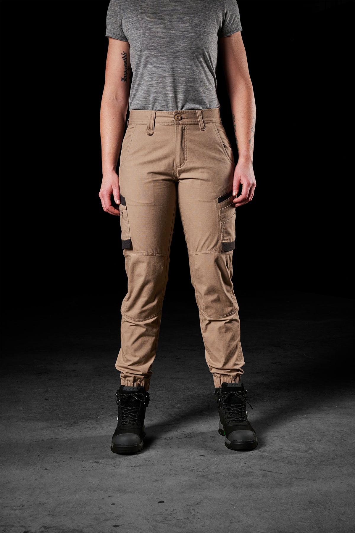 FXD WP-8W Women's Stretch Ripstop Cuffed Work Pant - Canberra Workwear