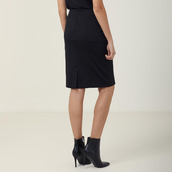 NNT Ponte Knit Pencil Skirt - CAT2JG – Canberra Workwear