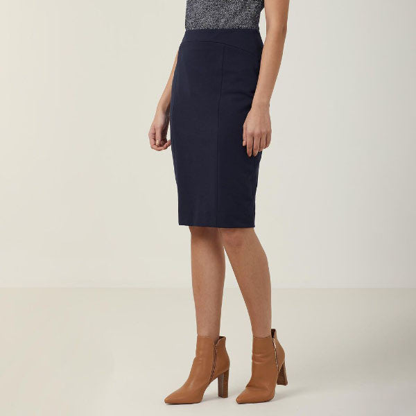 NNT Ponte Knit Pencil Skirt - CAT2JG – Canberra Workwear