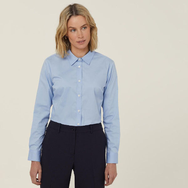 NNT Avignon Long Sleeve Slim Shirt - CATUKU – Canberra Workwear