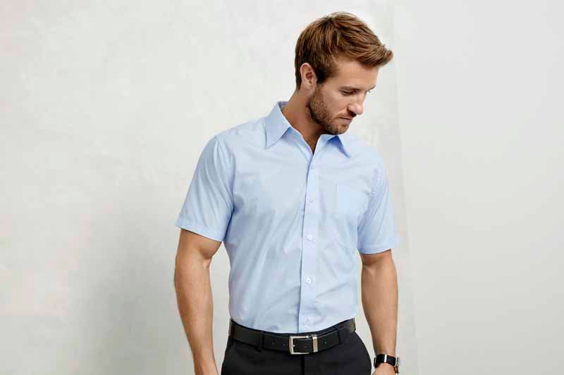 Biz Mens Ambassador Short Sleeve Shirt - S251MS – Canberra Workwear