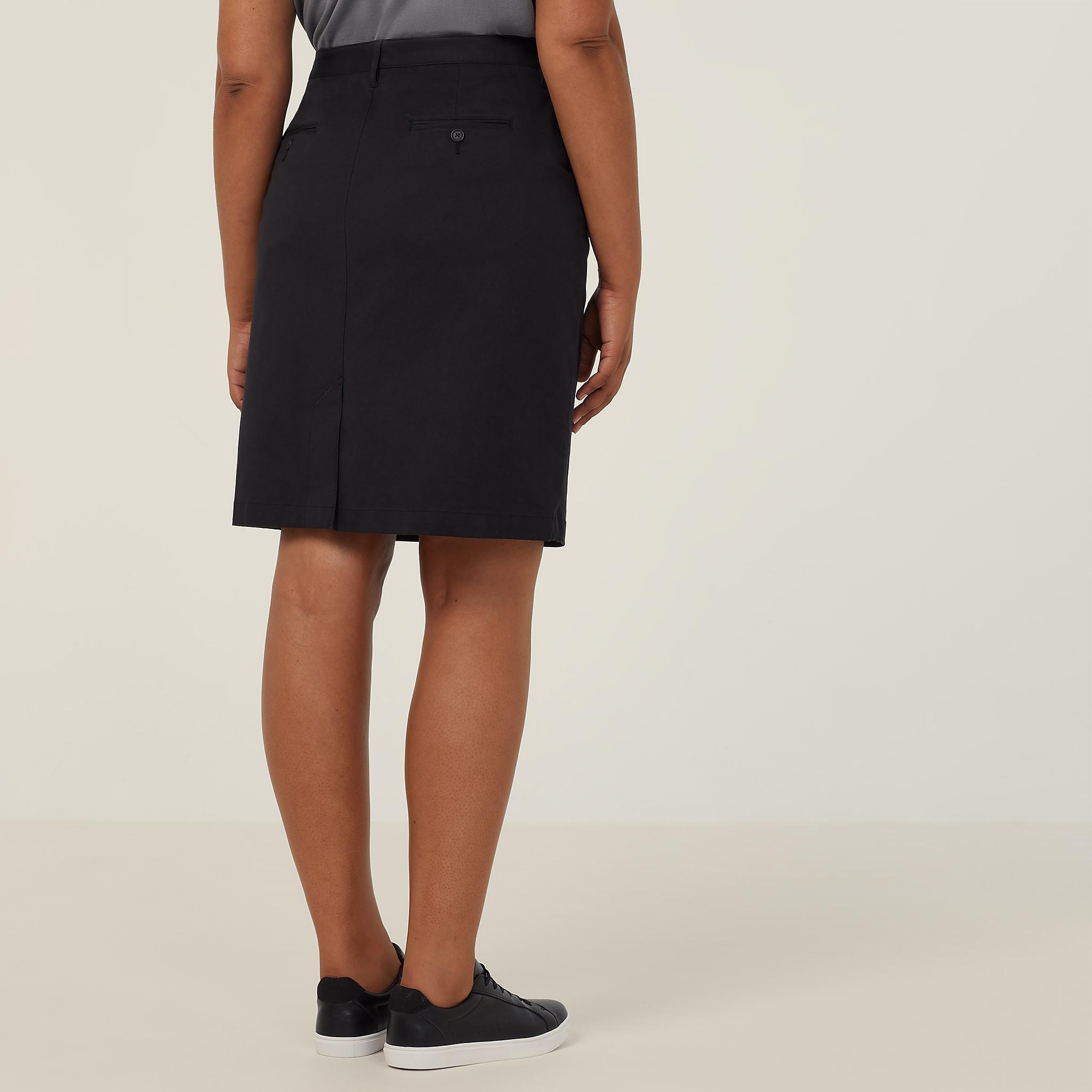 NNT Womens Stretch Cotton Chino Skirt - CAT2RL – Canberra Workwear