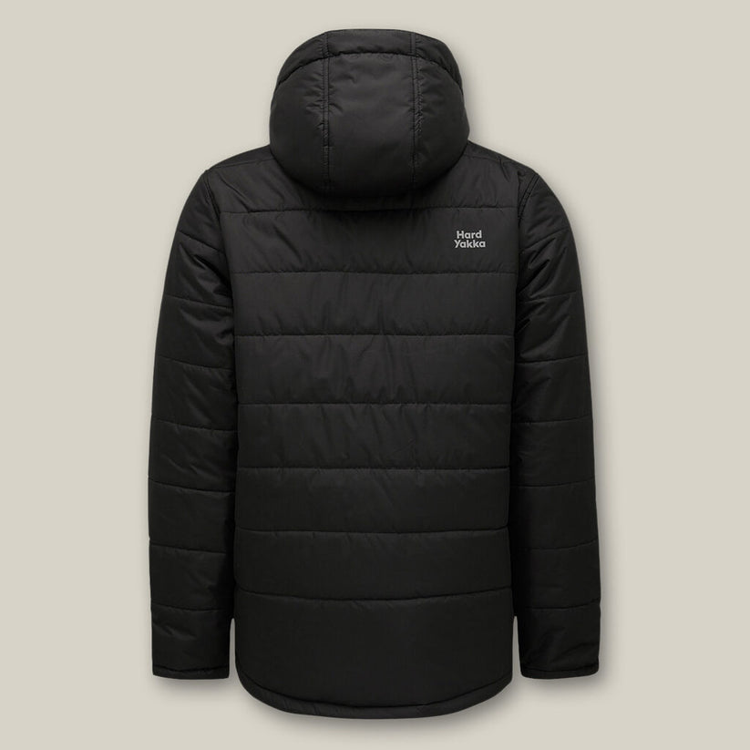 Hard Yakka Hooded Puffer Jacket 2.0 - Y06723 – Canberra Workwear